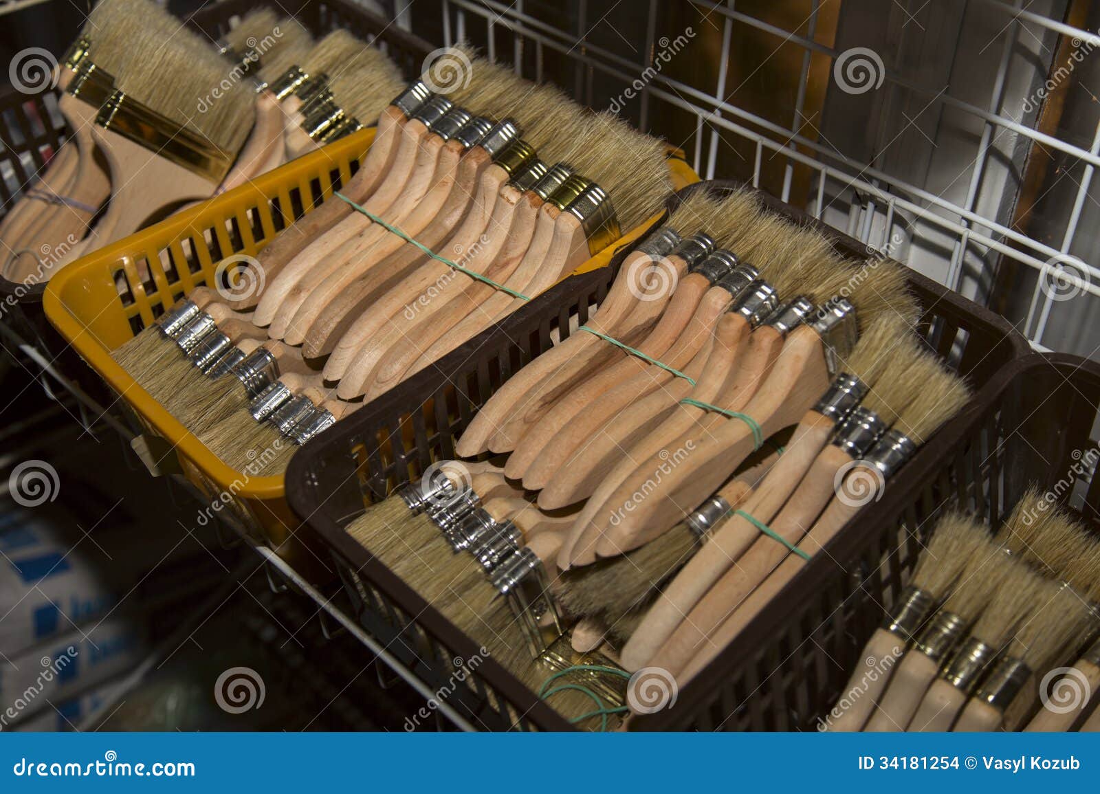 New brush stock photo. Image of clean, improvement, handle - 34181254