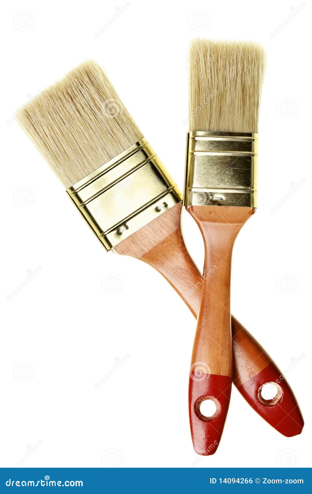 New brushes stock photo. Image of improvement, handle - 14094266