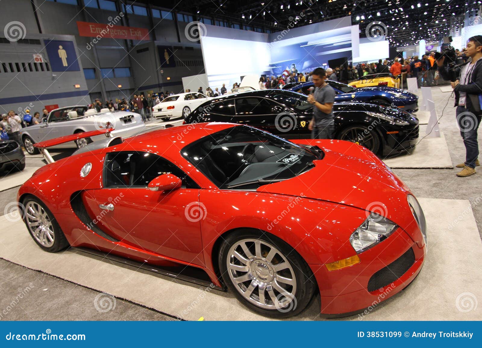 New Bugatti Veyron 16.4 editorial stock image. Image of supercar - 38531099