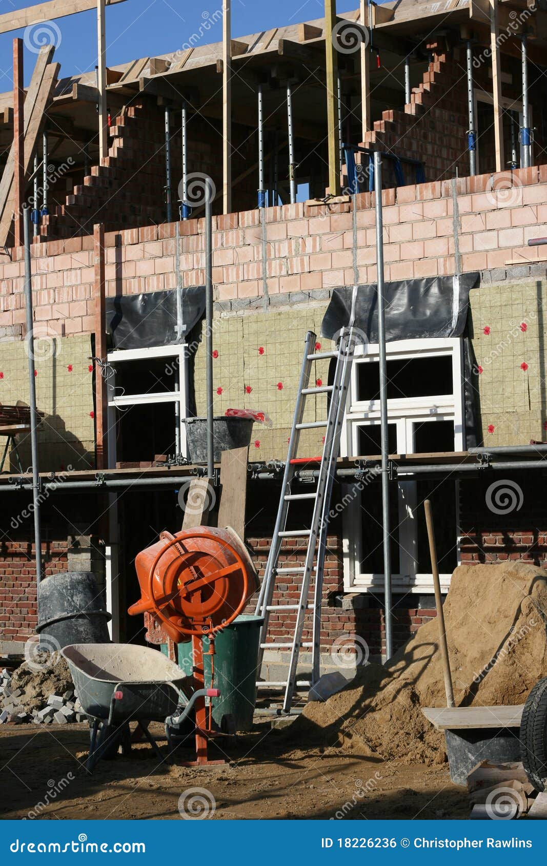 New Build stock photo. Image of architecture, windows - 18226236