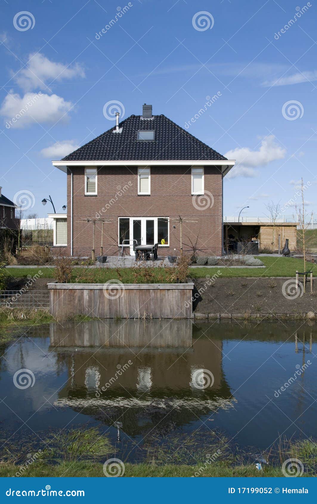 A new builded house stock photo. Image of plot, houses - 17199052