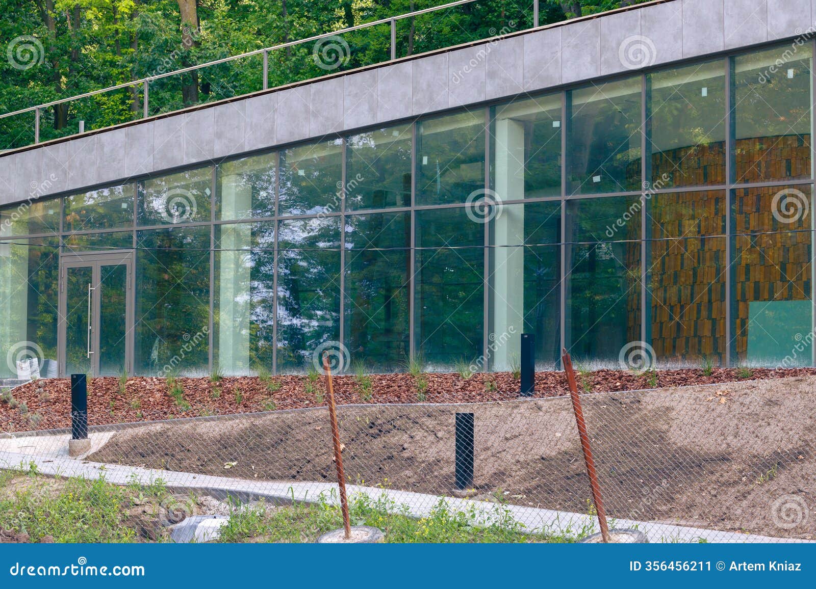 New Building Construction Assembly Process Frame Work of Cement and ...