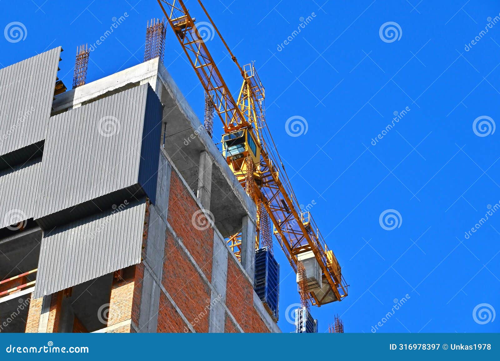 New Building Construction Site Editorial Photography - Image of ...