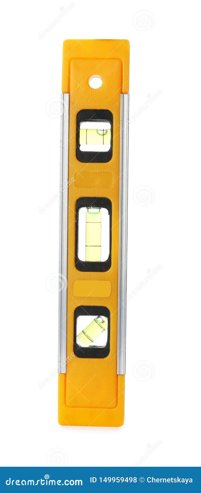 New Building Level on White Background. Stock Photo - Image of ...