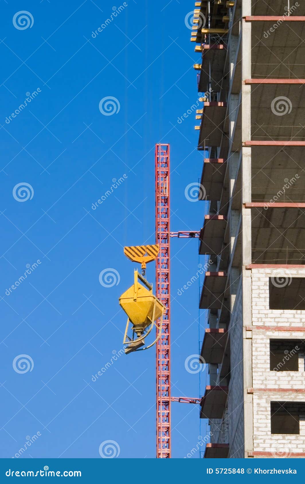 New building project stock photo. Image of metal, industrial - 5725848