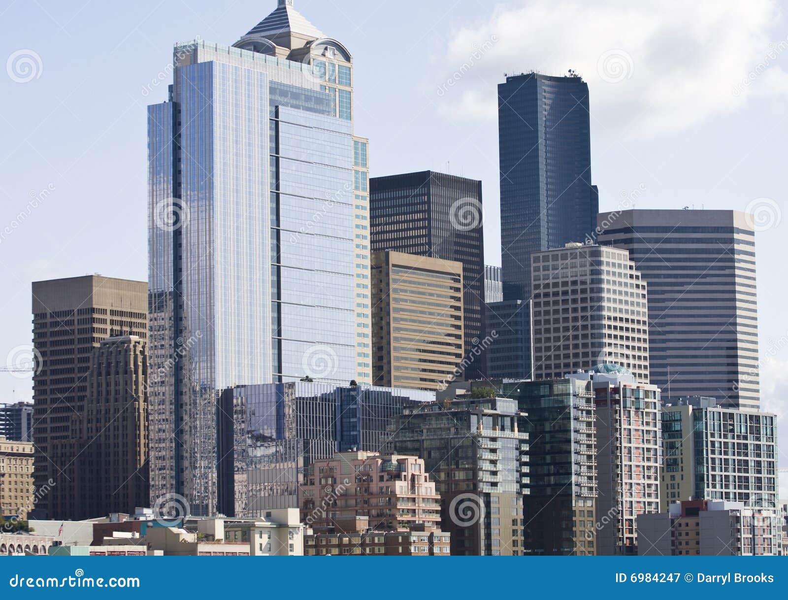 New Building in Seattle stock image. Image of buildings - 6984247