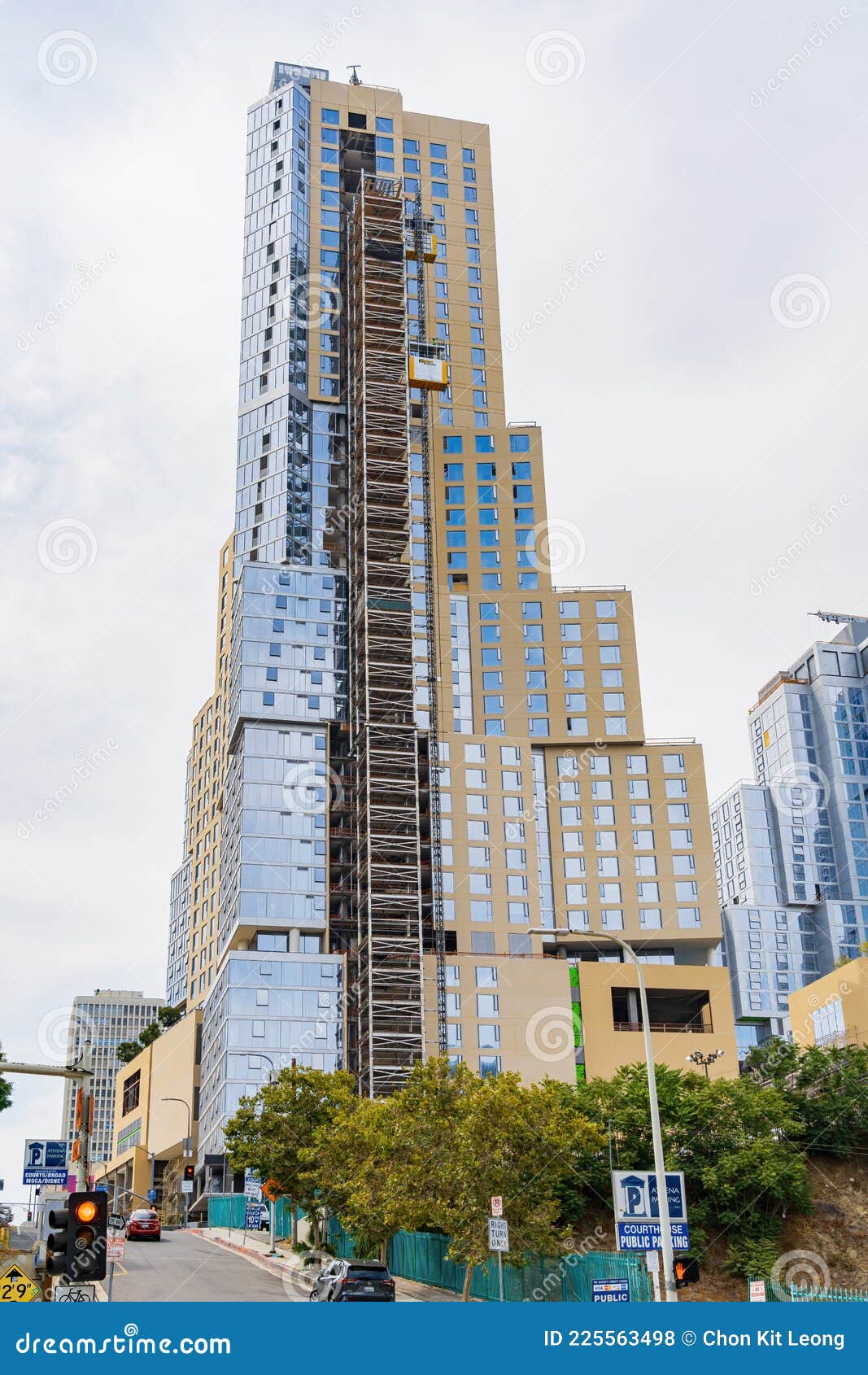 New Building is Under Construction Editorial Stock Photo - Image of ...