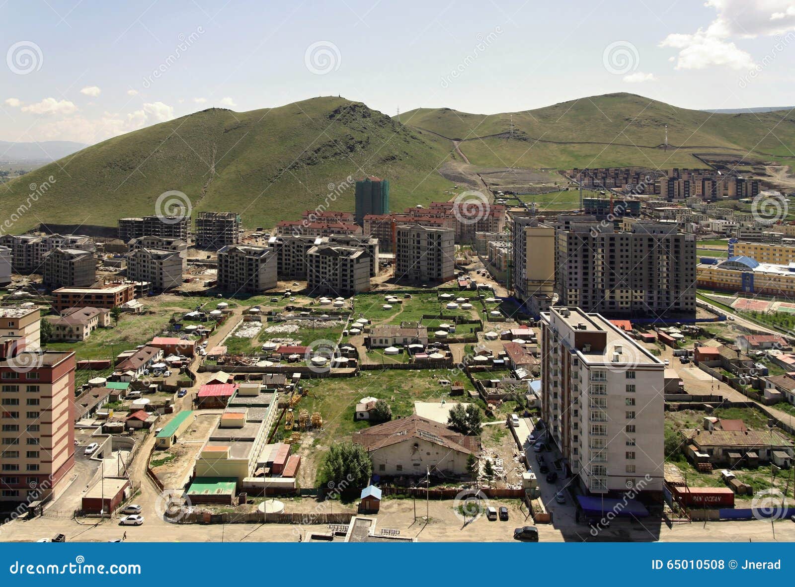 New Buildings in the Capital City Ulaanbaatar,Mongolia Editorial Stock ...