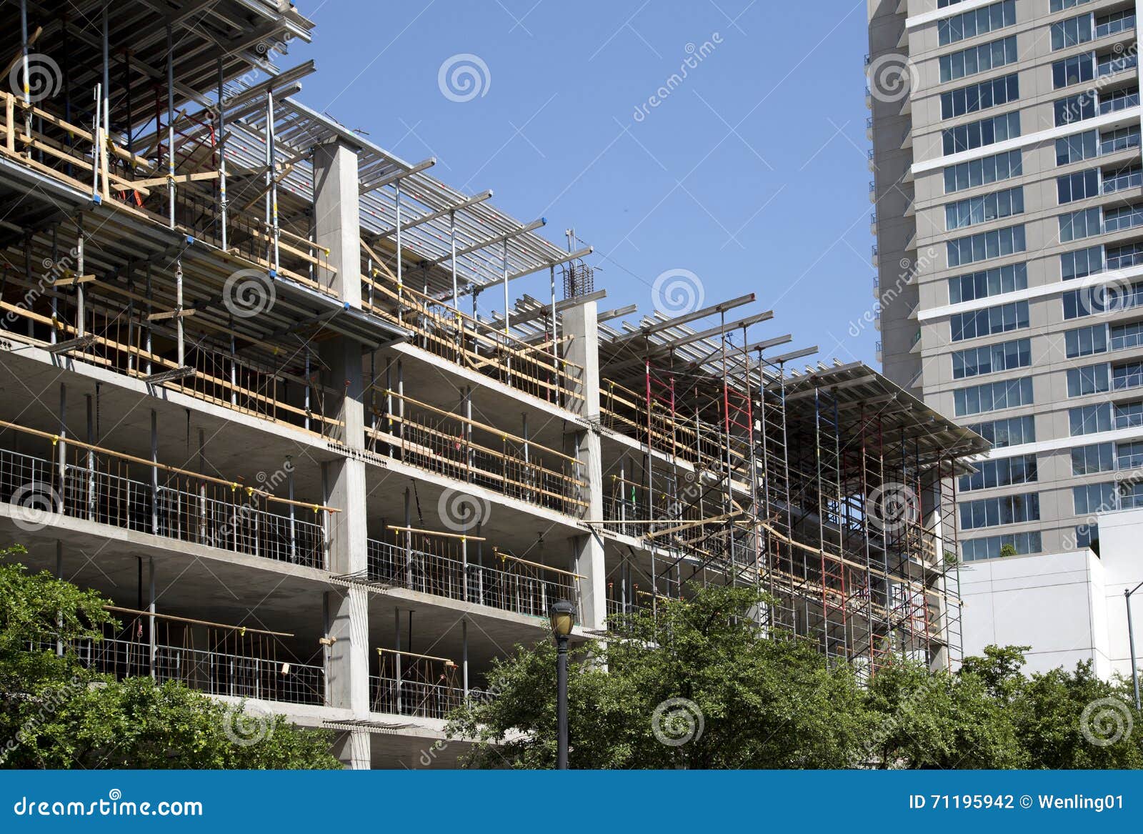 New Buildings Under Development in Modern City Editorial Photography ...