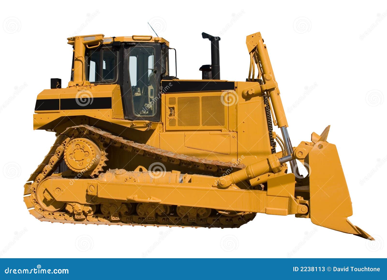 Bulldozer Side View