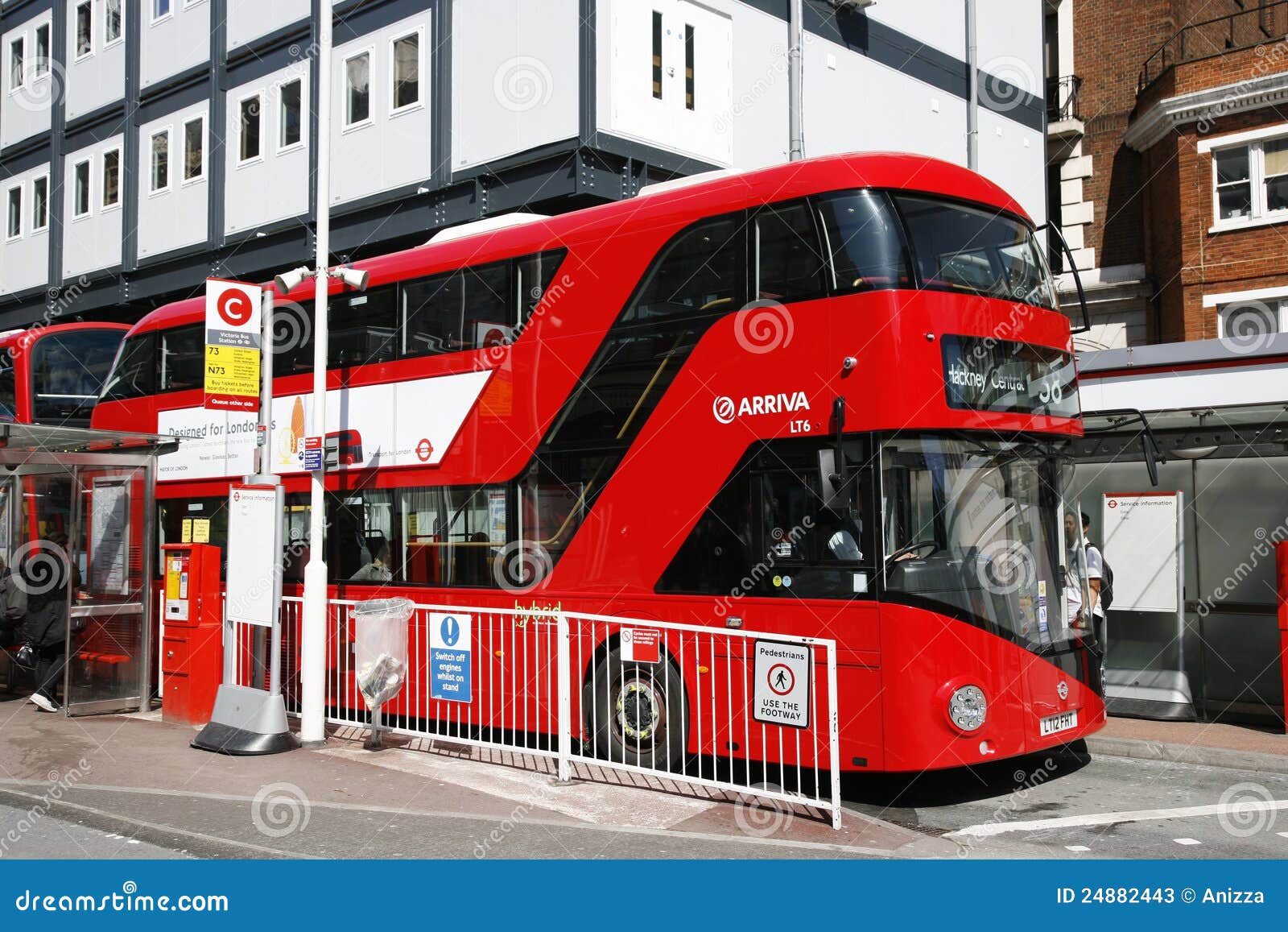 New Bus for London editorial stock photo. Image of efficient - 24882443