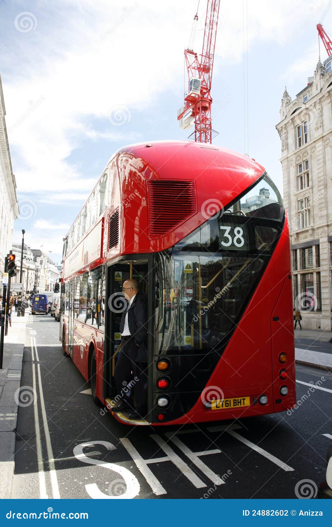 New Bus for London editorial photography. Image of hybrid - 24882602