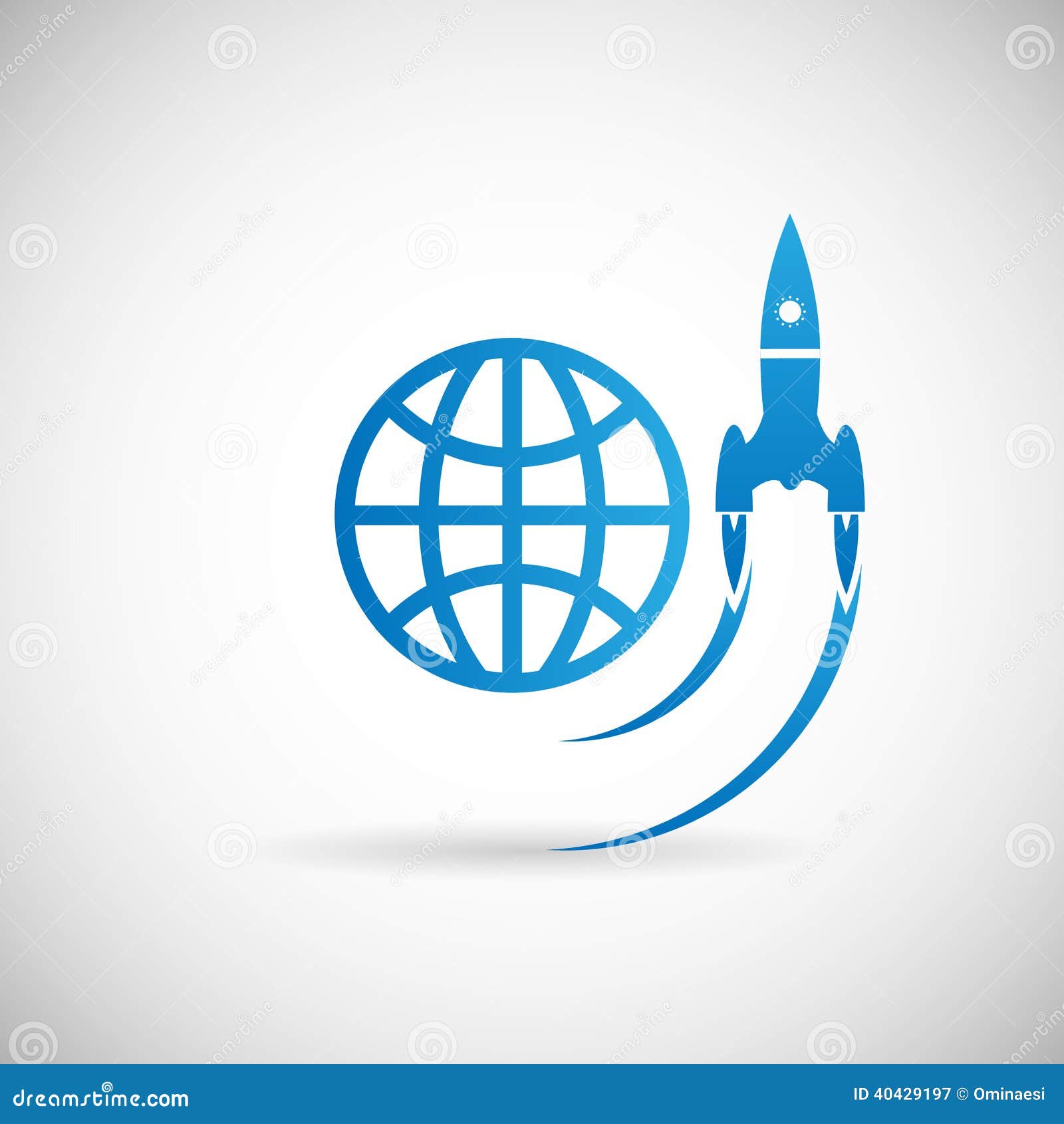 Launch Icon. Simple Element From Startup Icons Collection. Creative ...