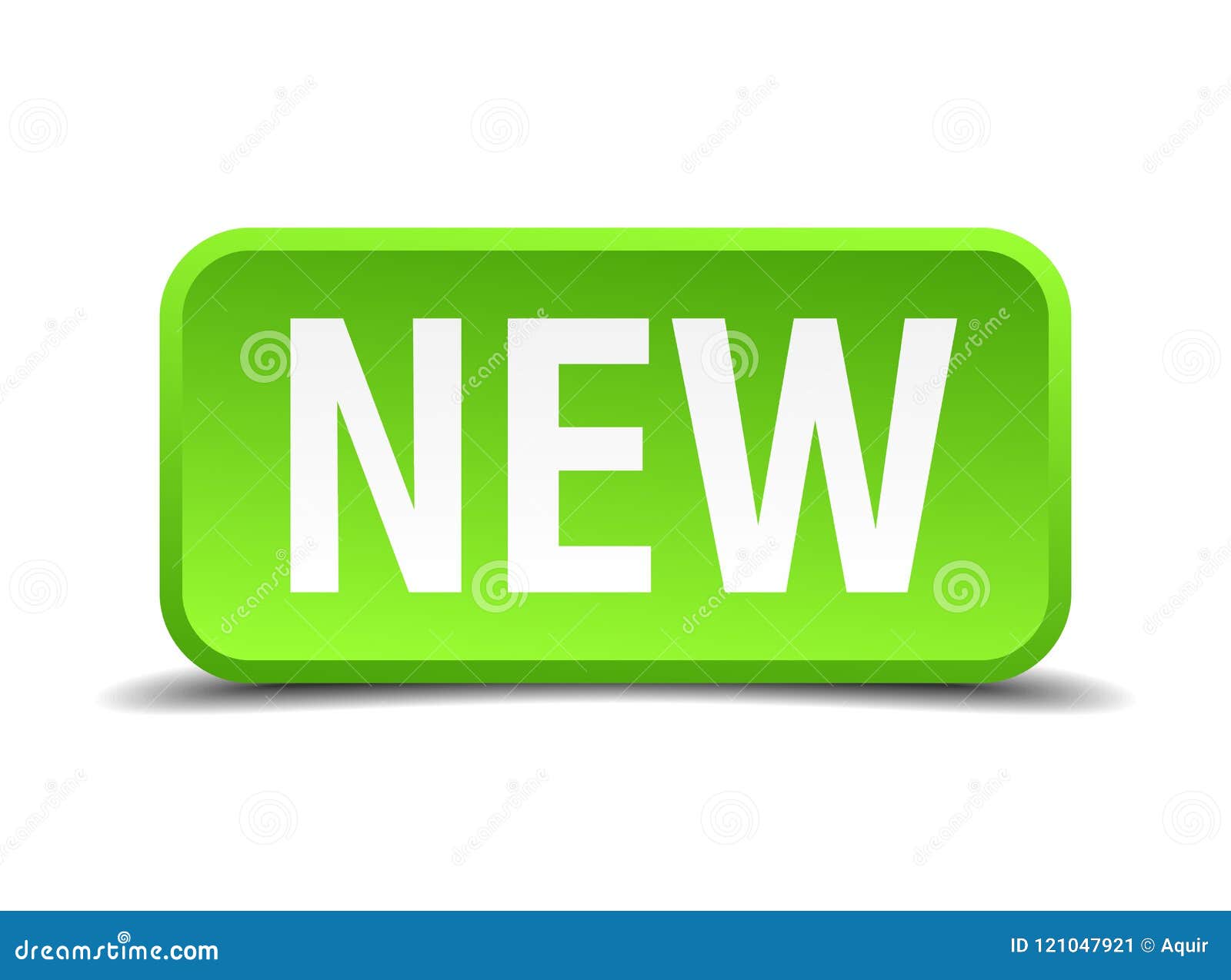 New button stock vector. Illustration of graphic, square - 121047921
