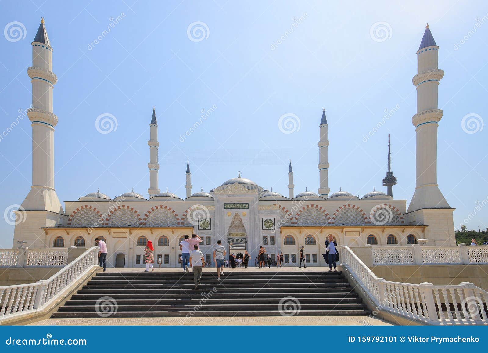 New Camlica Mosque in Turkey Editorial Photo - Image of famous ...