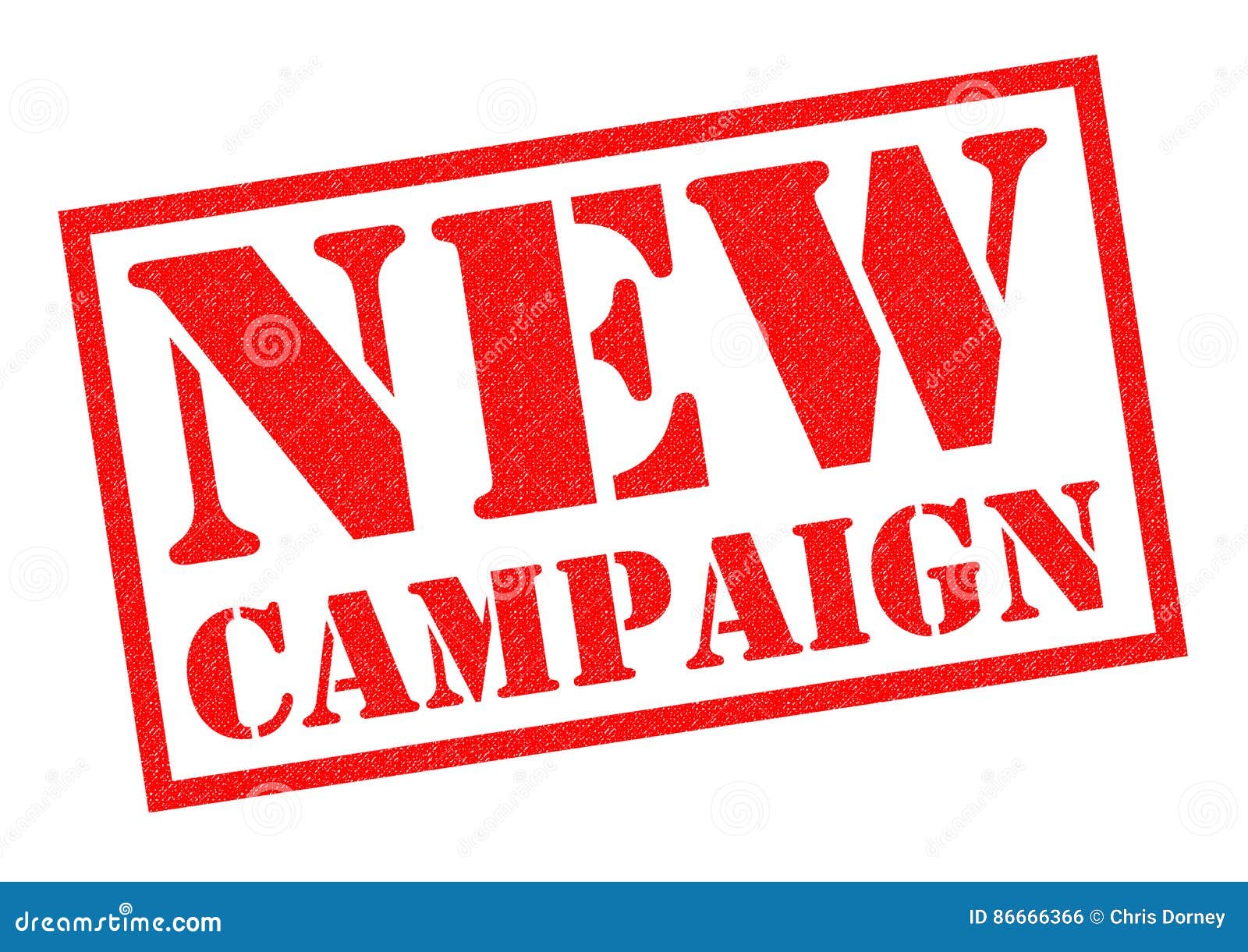 NEW CAMPAIGN stock illustration. Illustration of icon - 86666366