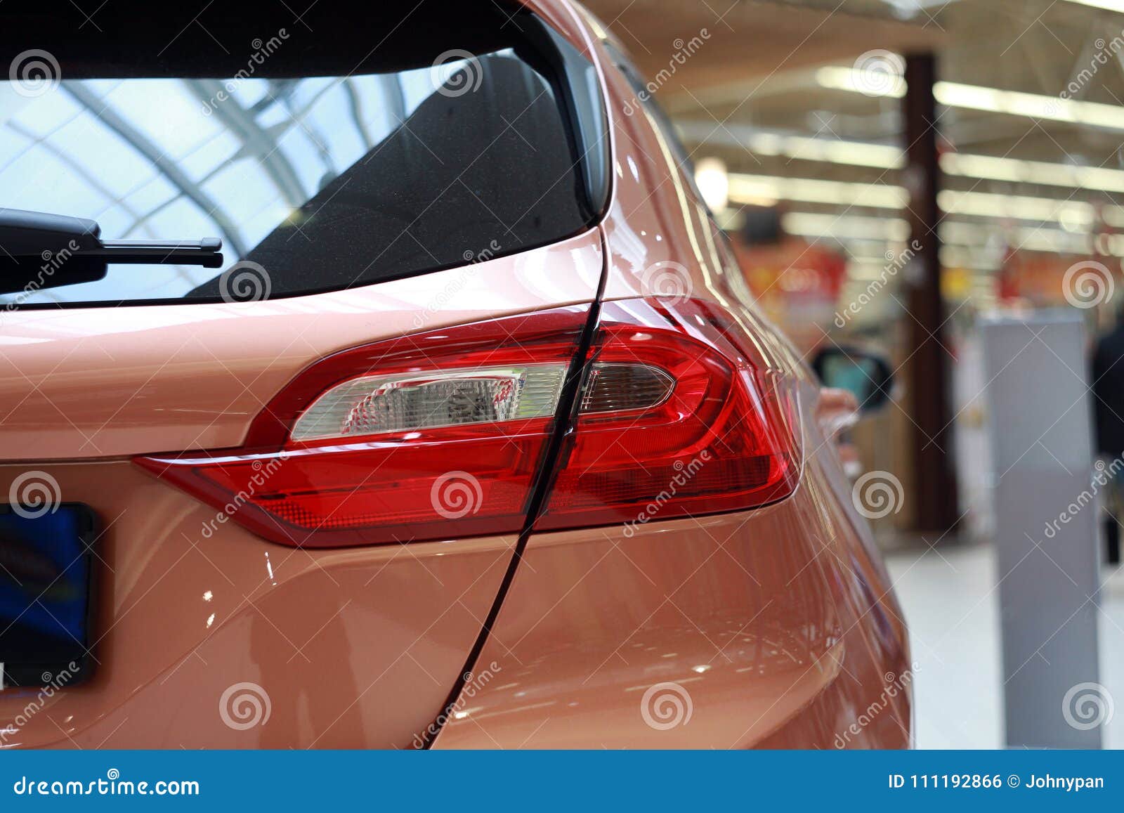 New car backlight stock photo. Image of modern, backlight - 111192866