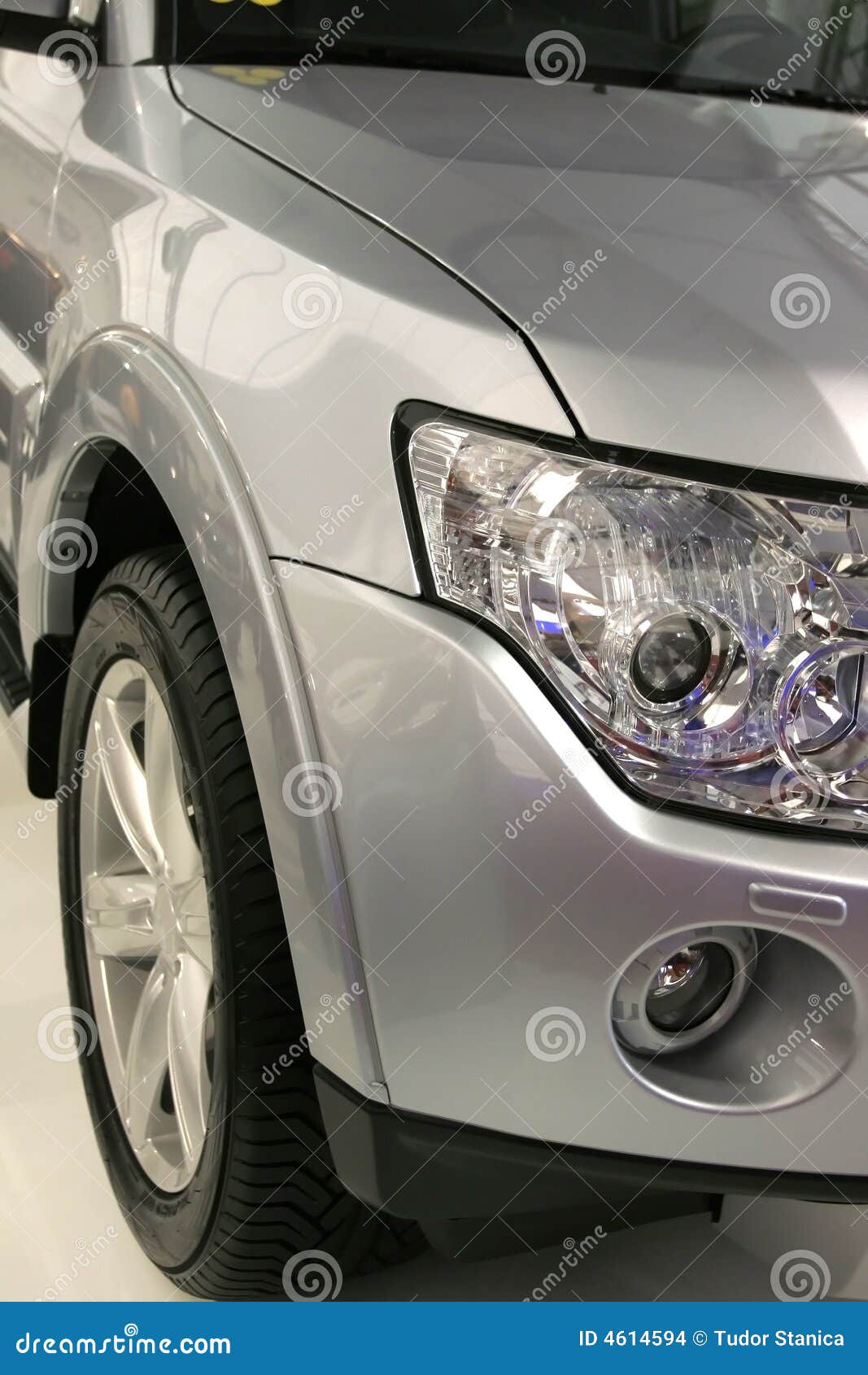 New car front view stock photo. Image of transportation - 4614594