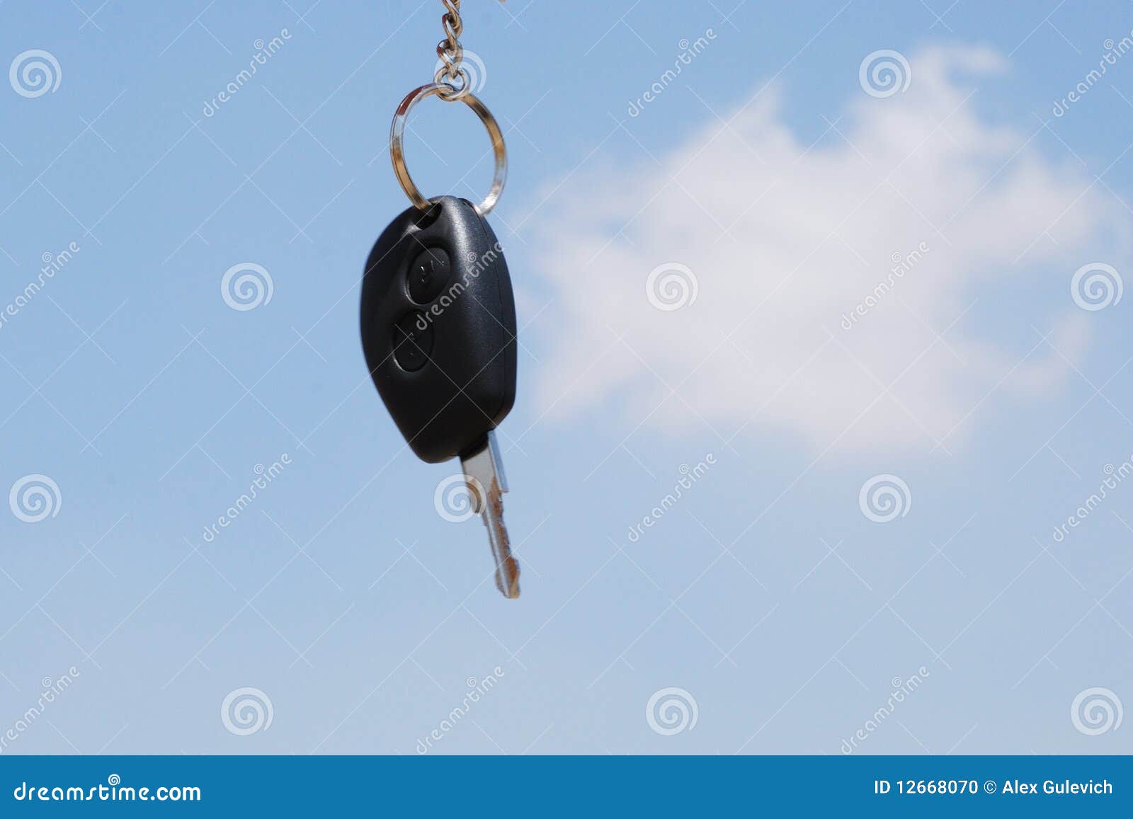 New car key stock photo. Image of black, concepts, cloud - 12668070