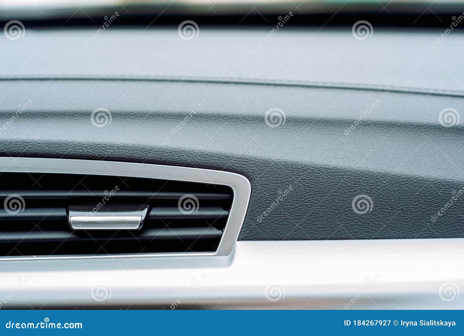 New Car, Radiator in the Control Panel. Technology Concept Stock Image ...
