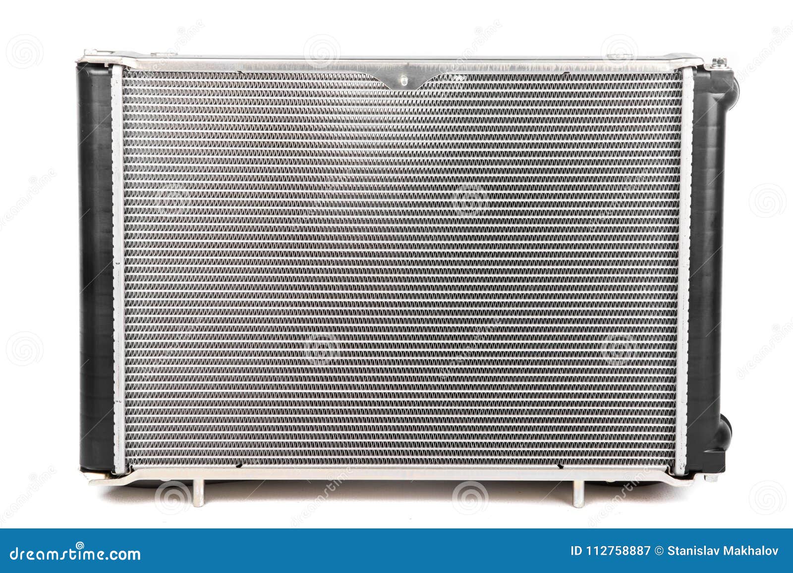 New Car Radiator on a White Background Stock Image - Image of ...