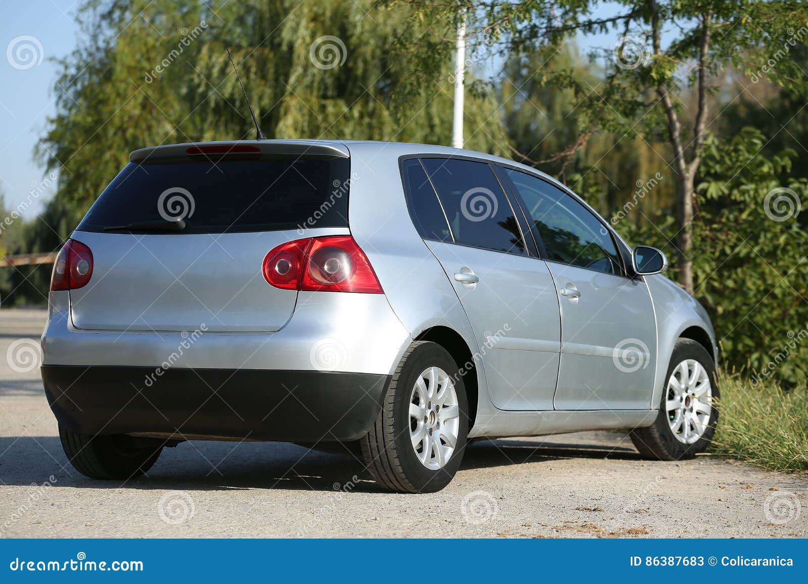 New car on the road stock image. Image of showroom, opened - 86387683