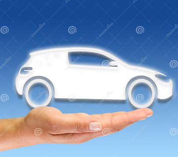 New car symbol stock photo. Image of nails, lights, black - 15244180