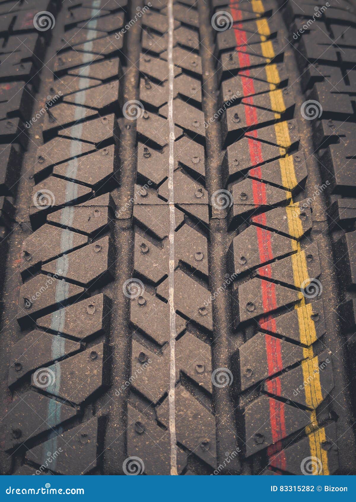 New car tire stock photo. Image of vehicle, automobile - 83315282