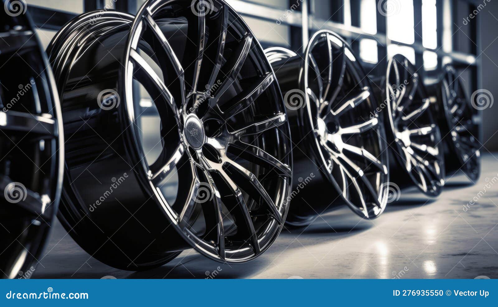 New Car Wheels. Generative AI Stock Illustration - Illustration of ...