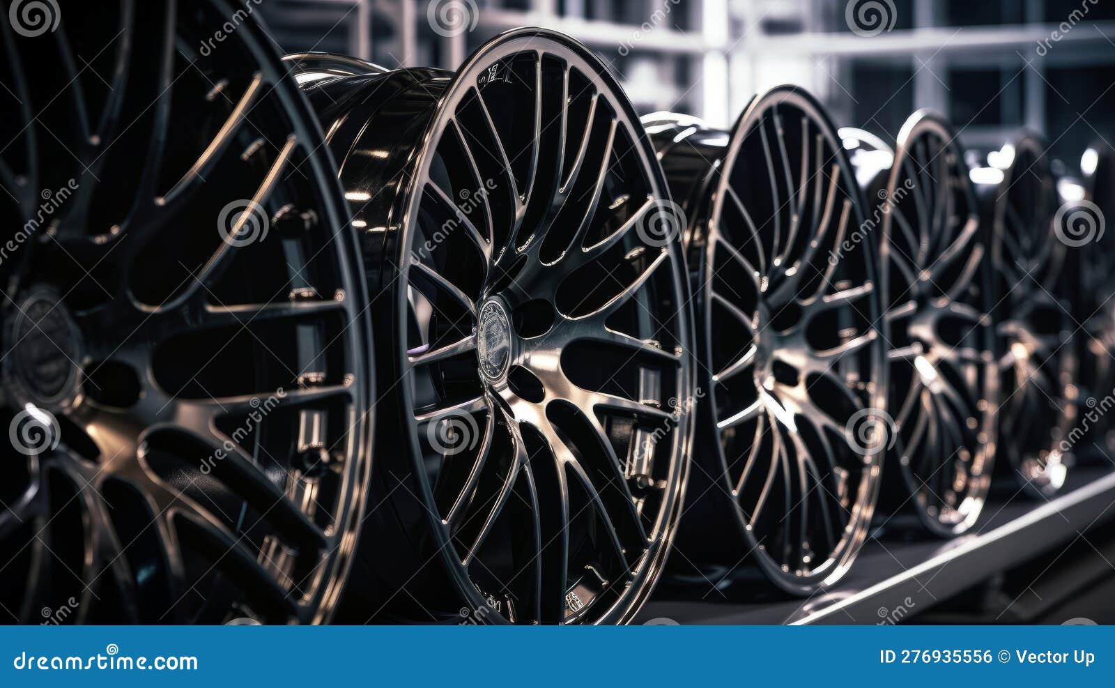 New Car Wheels. Generative AI Stock Illustration - Illustration of auto ...