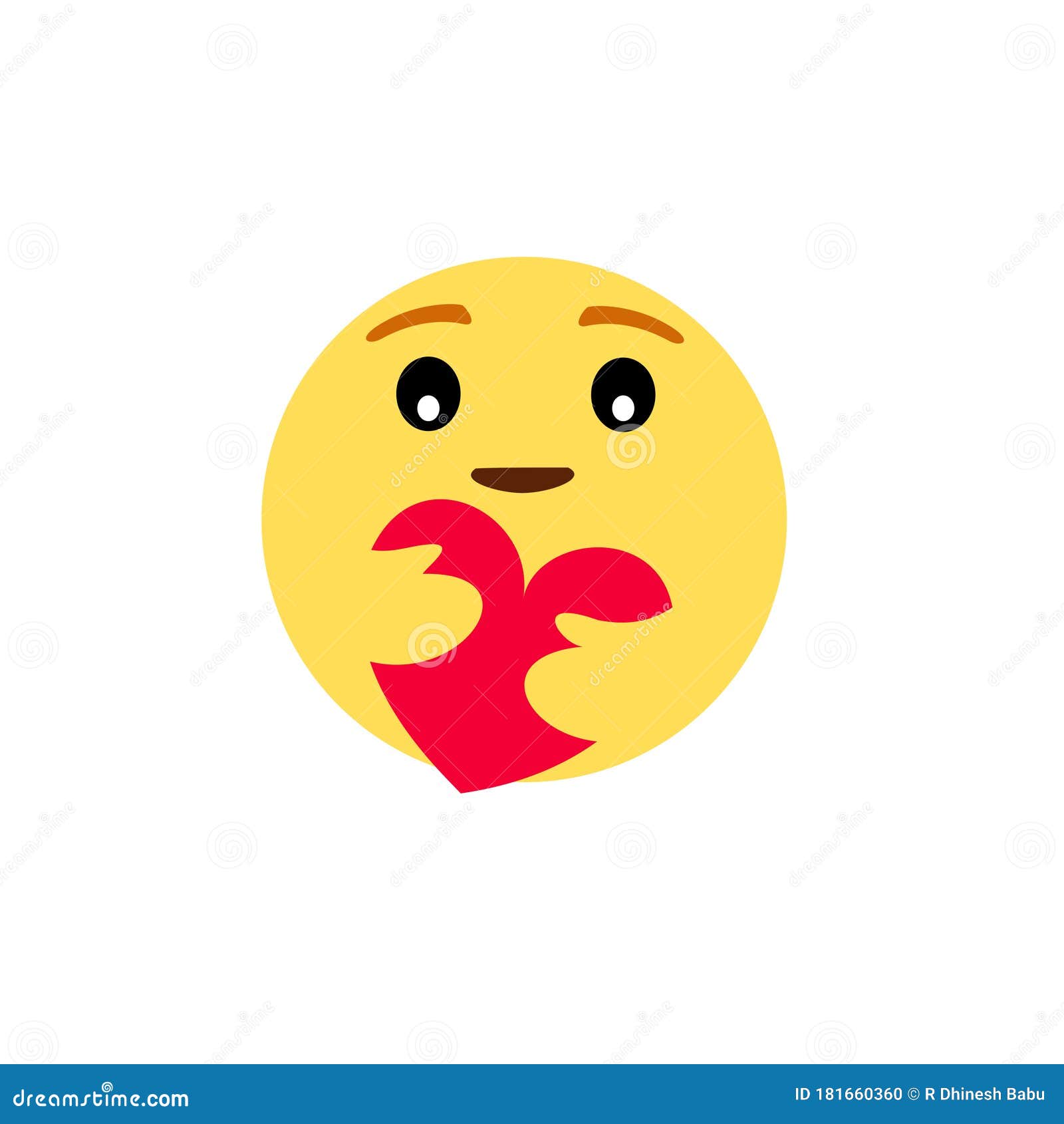 Care Emoji Popular Social Media New Care Emoji Vector Illustration ... Care Emoji Popular Social Media New Care Emoji Vector Illustration ...