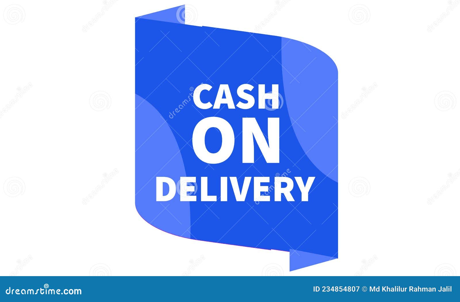 New Cash on Delivery Design Stock Vector - Illustration of designnew ...