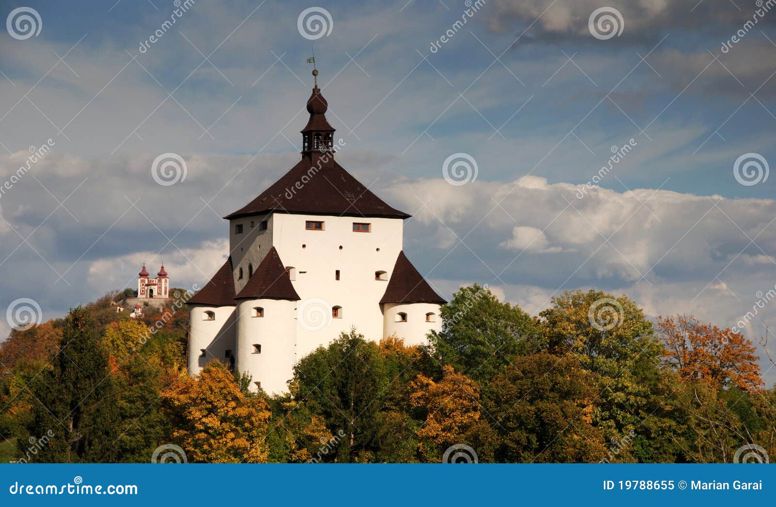 New Castle and Calvary stock image. Image of history - 19788655