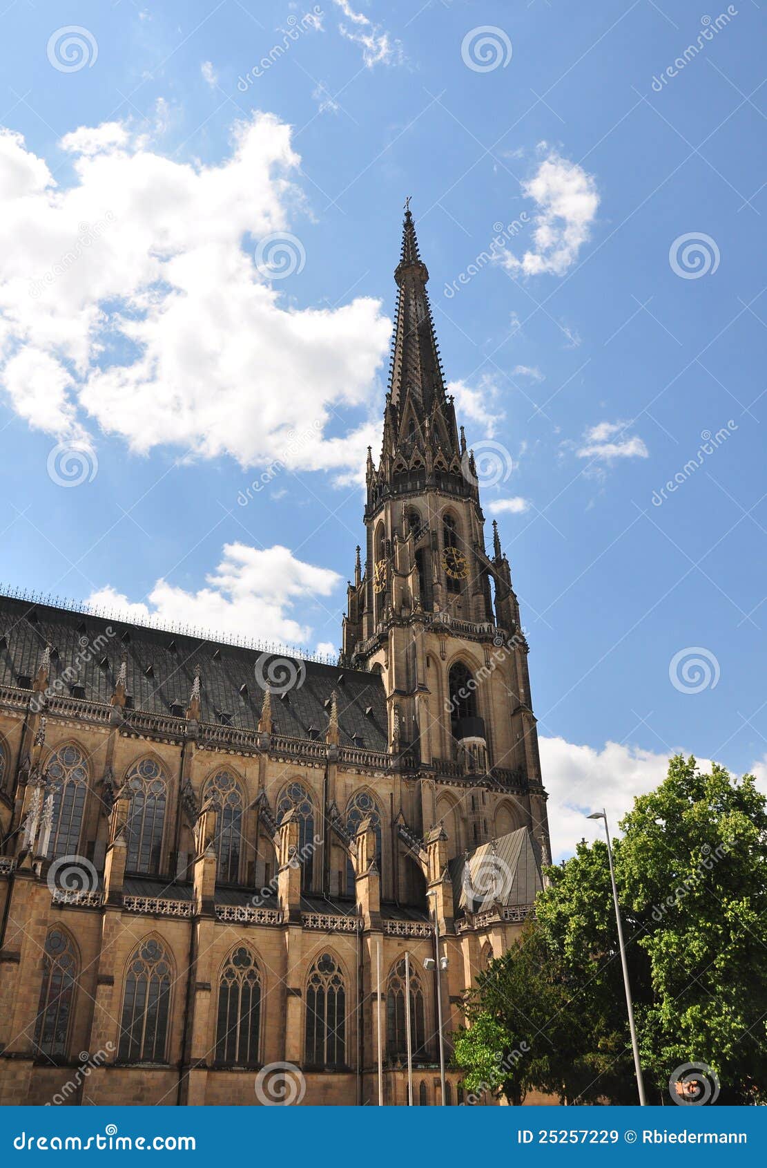 New Cathedral in Linz, Austria Stock Image - Image of mari, city: 25257229