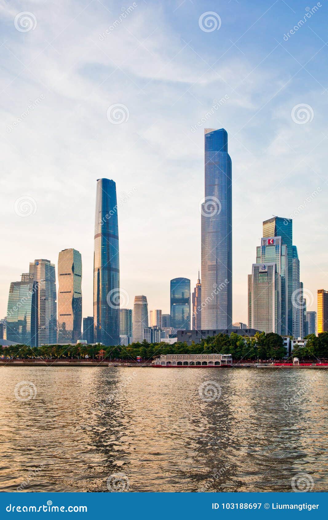 New CBD of Guangzhou editorial photography. Image of building - 103188697