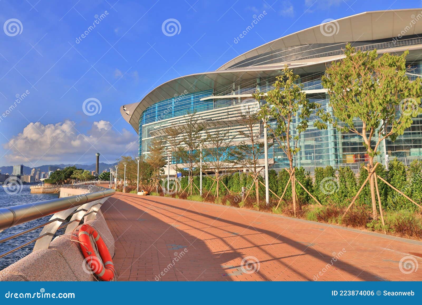 The New Central and Western District Promenade at Wan Chai 22 May 2021 ...