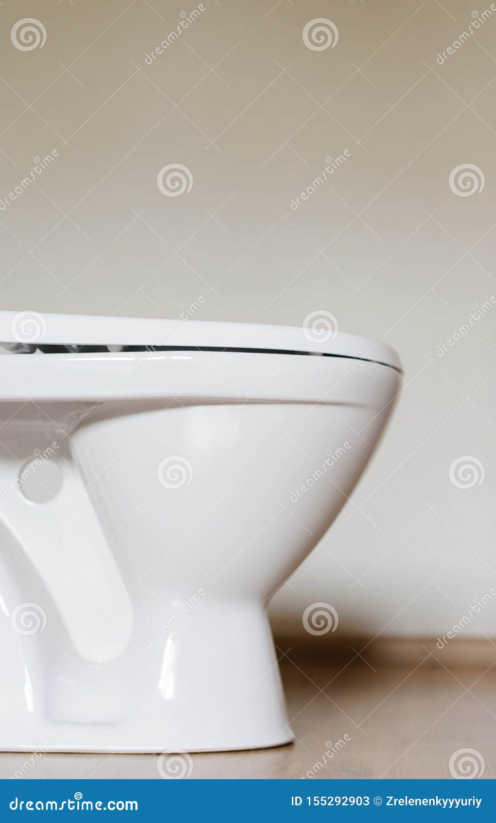 New Ceramic Toilet Bowl at Home Stock Image - Image of tank, bathroom ...