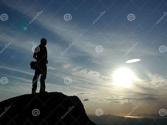 New Challenge stock image. Image of challenge, view, mountaineering ...