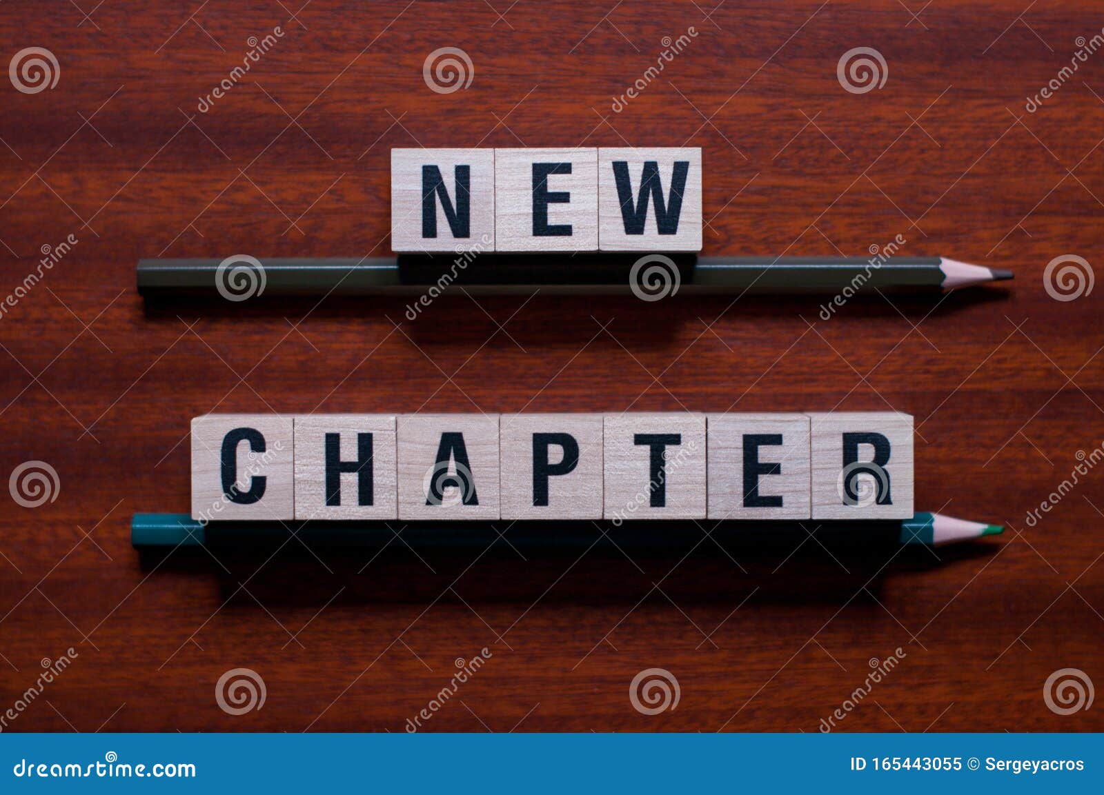 New Chapter Word Concept on Cubes Stock Image - Image of forward, idea ...
