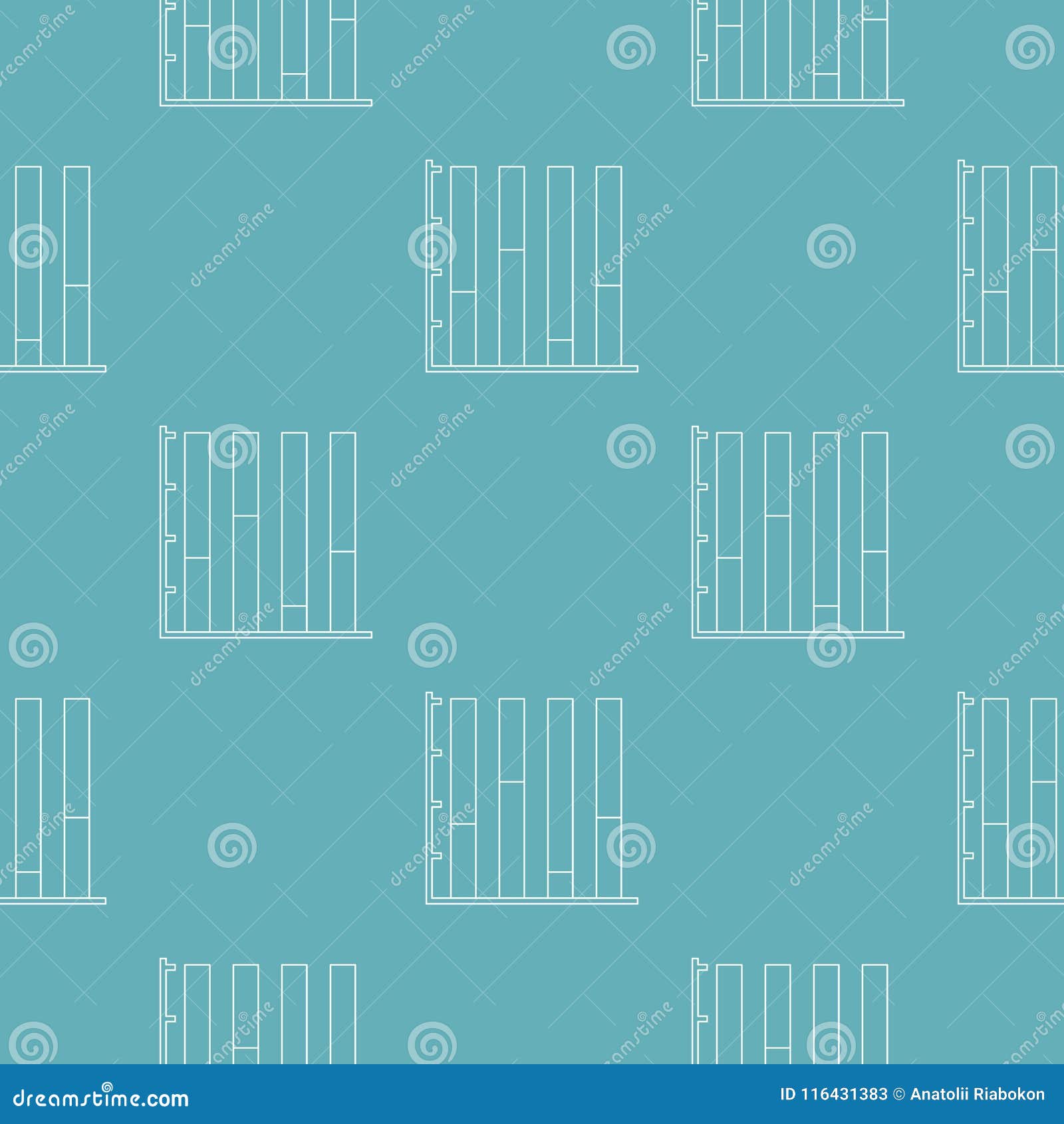 New Chart Pattern Vector Seamless Stock Vector - Illustration of ...