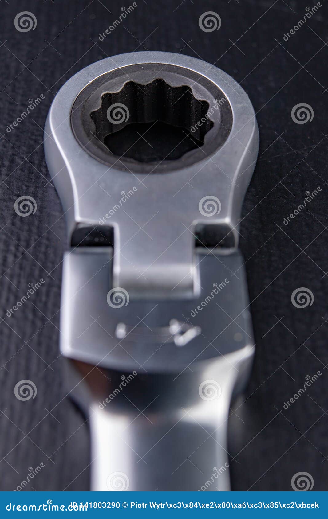 New Chrome-plated Key Ring with Latch. Accessories for a Mechanic on a ...