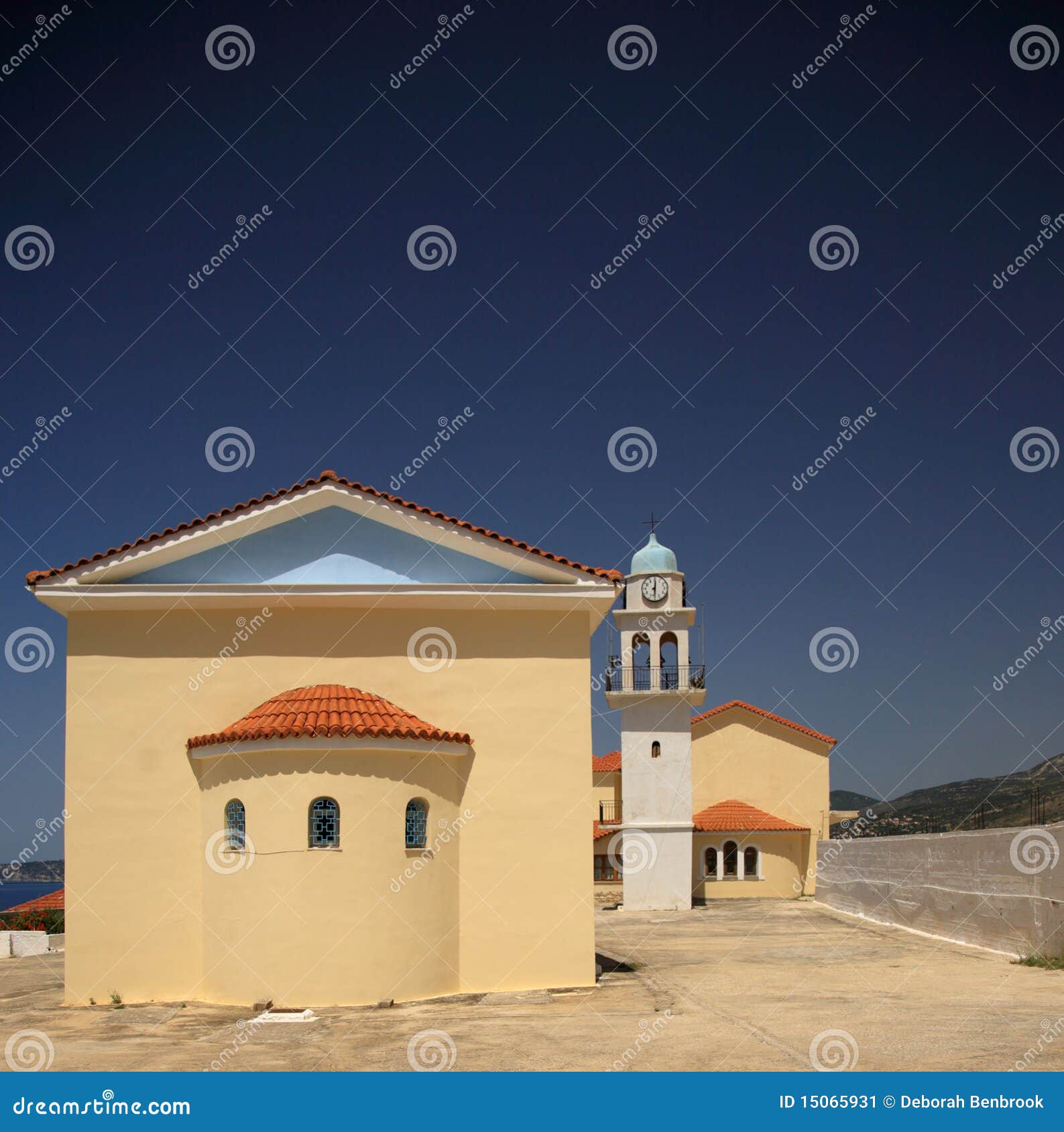 New church in Kefalonia stock image. Image of travel - 15065931