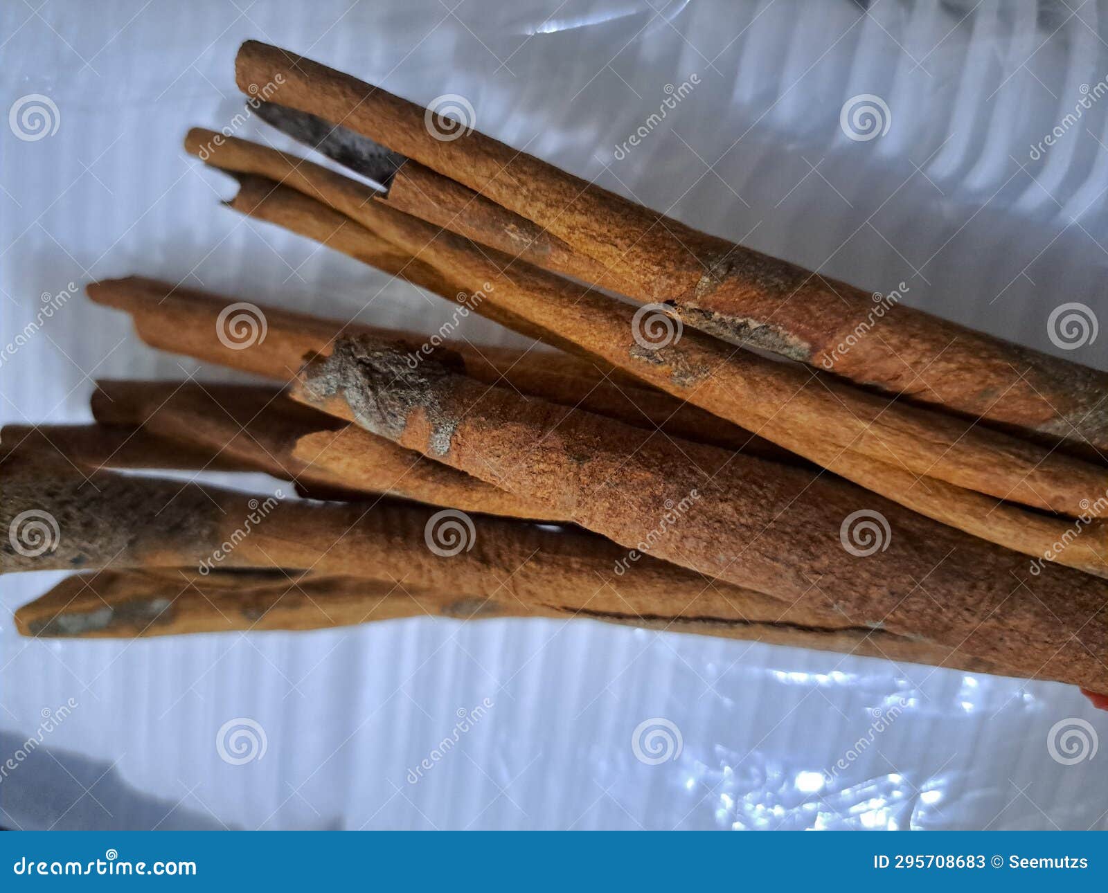 New Cinnamon Bought at the Market Stock Image - Image of leaf, market ...