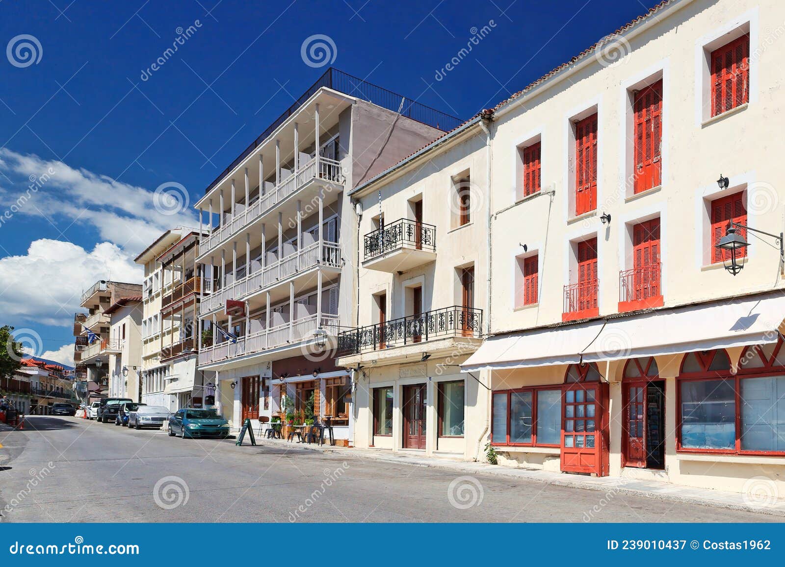 The New City of Delphi, Greece Editorial Photography - Image of tourism ...