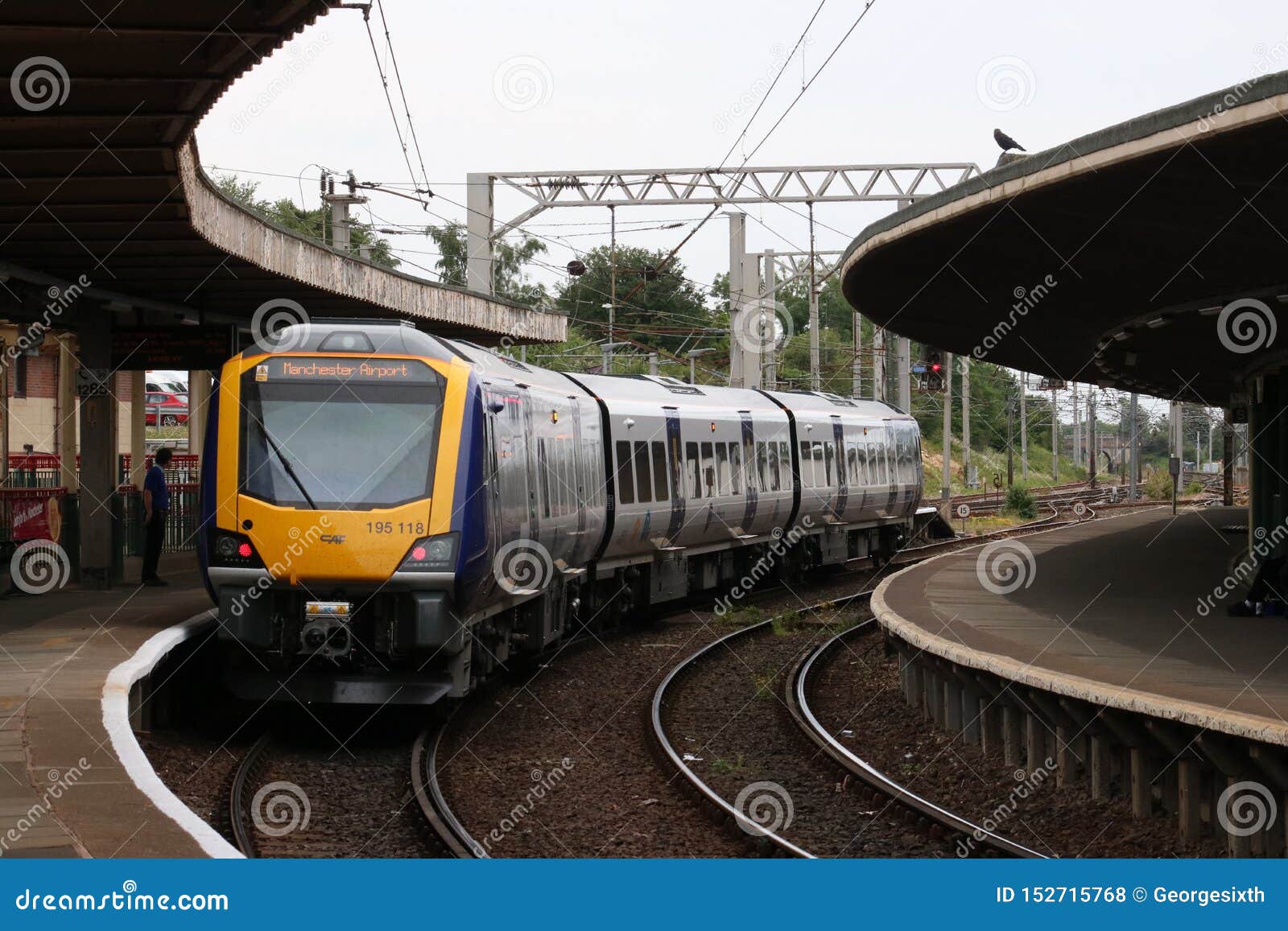 New Civity Class 195 Dmu in Carnforth Station Editorial Stock Photo ...