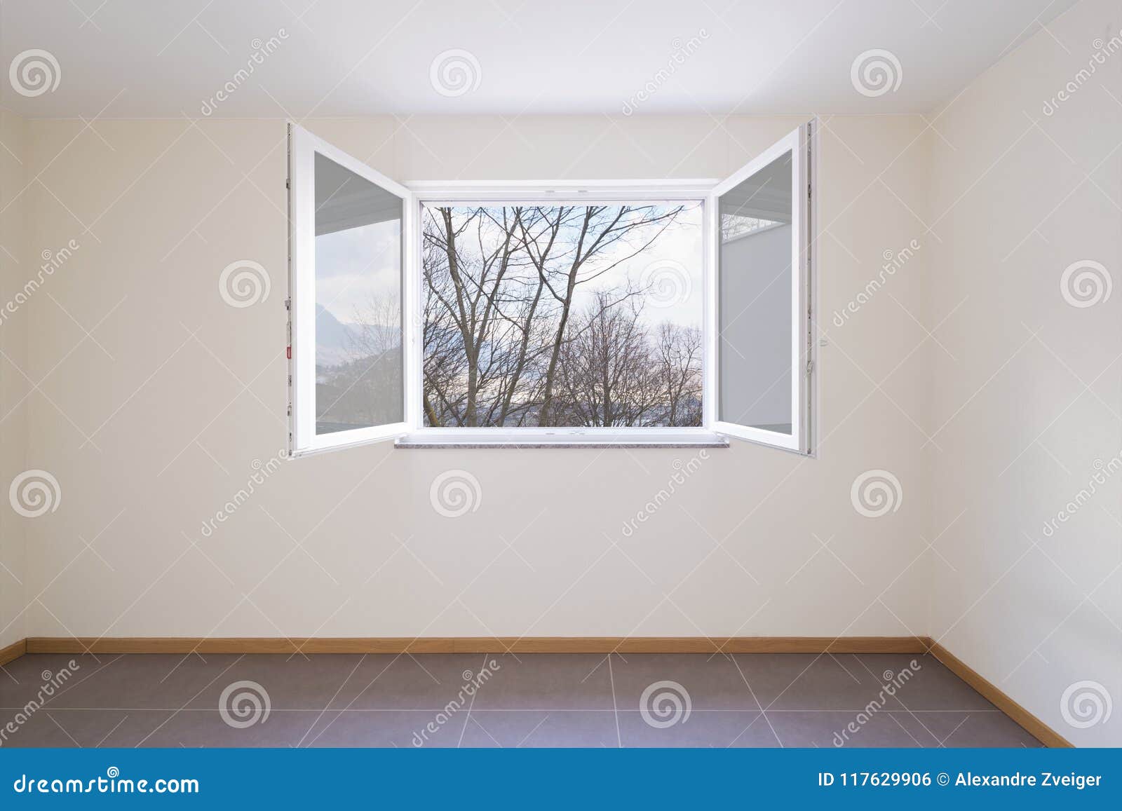 New, Clean and Empty Room Just Renovated Stock Photo - Image of modern ... New, Clean and Empty Room Just Renovated Stock Photo - Image of modern ...