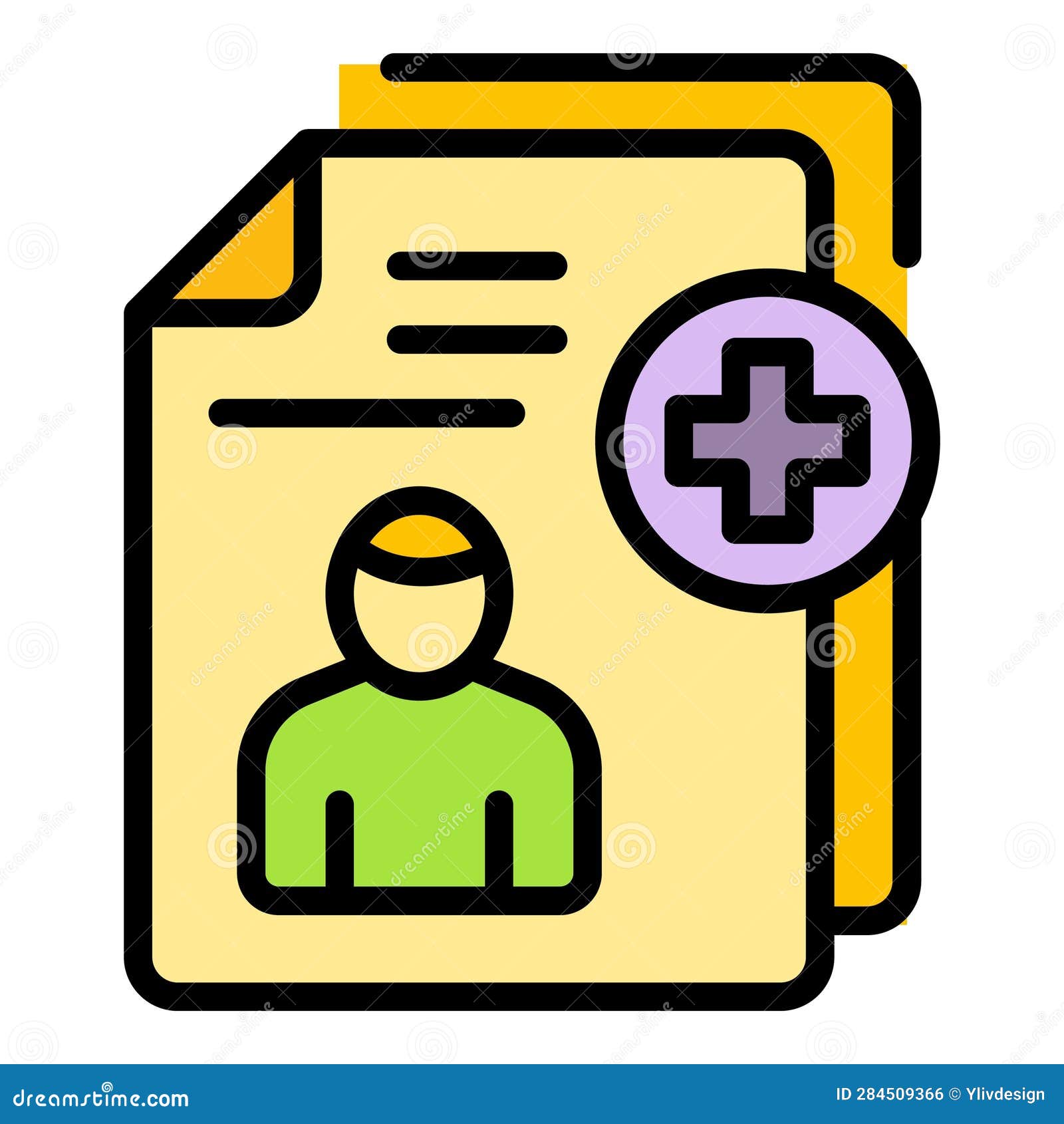 New Client Icon Vector Flat Stock Vector - Illustration of safety ...