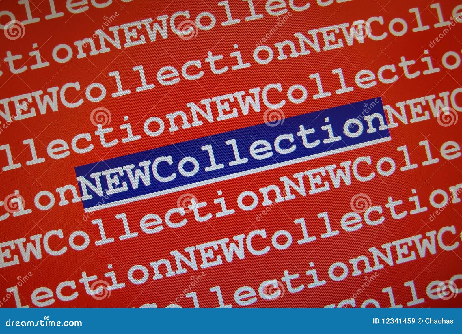 New Collection stock image. Image of sale, buying, soldes - 12341459