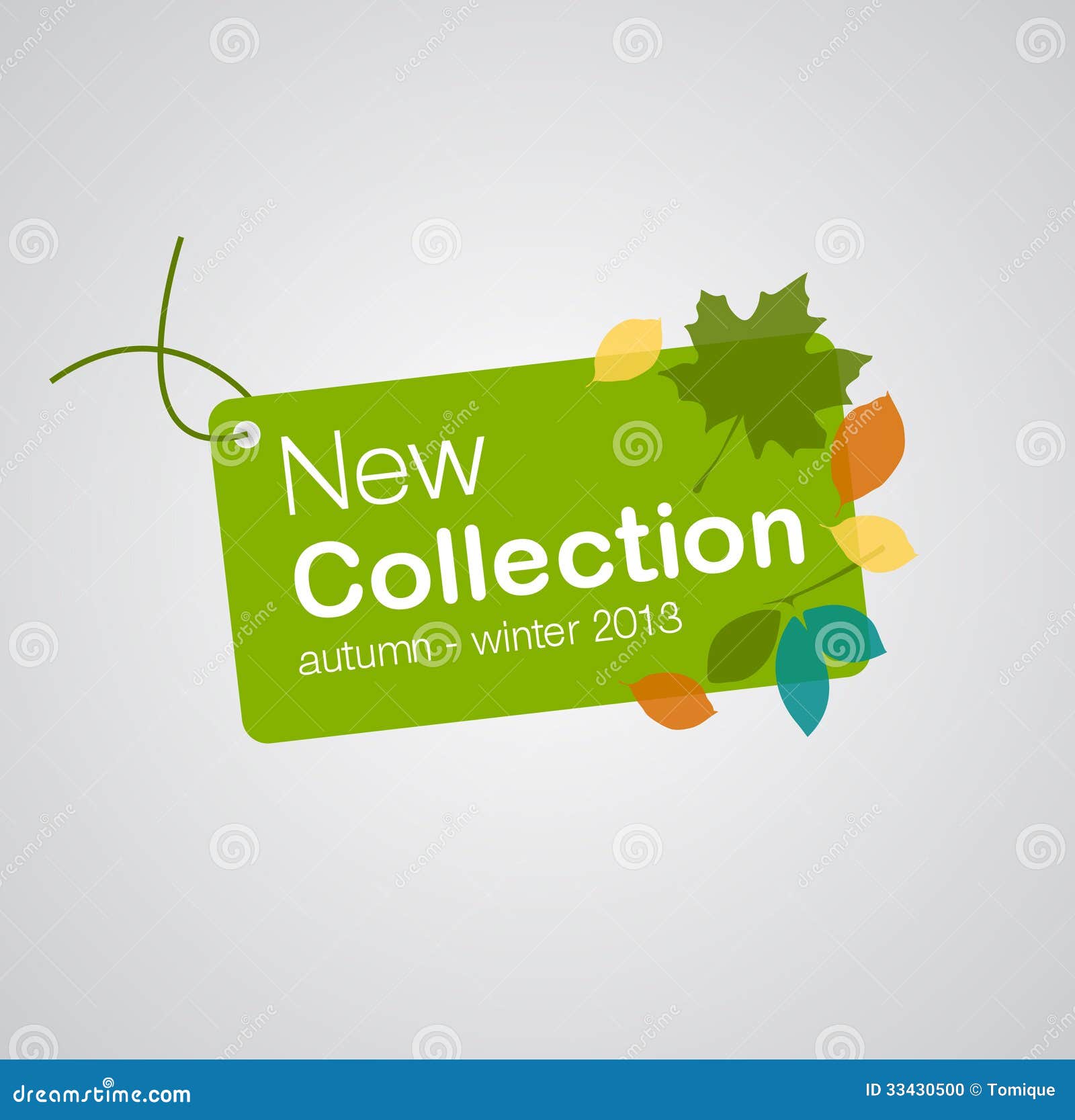 New collection stock vector. Illustration of fall, text - 33430500