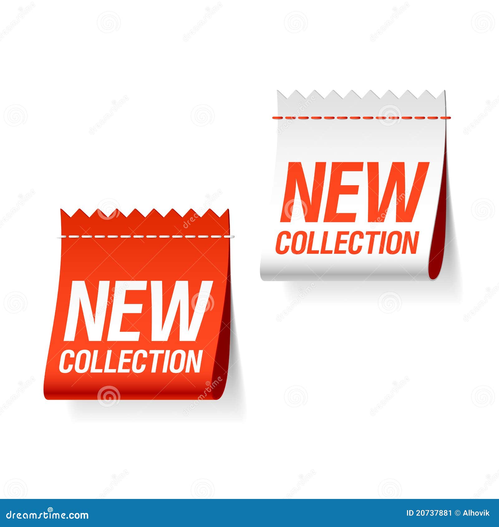 New collection labels stock vector. Illustration of special - 20737881